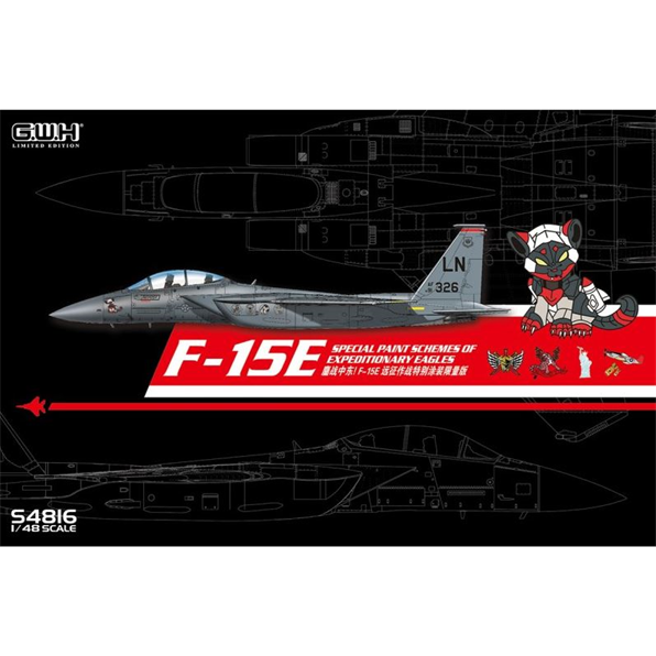 F15E Special Paint Schemes Expeditionary Eagles - John Ayrey Die Casts